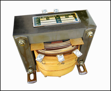 STEP DOWN TRANSFORMER, 0.15 KVA, PRIMARY 480 VAC, SECONDARY 24/30 VAC ...