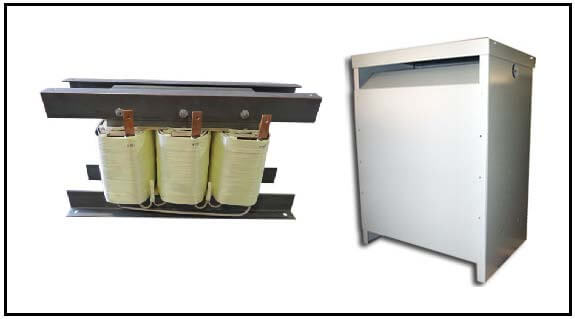 THREE PHASE ISOLATION TRANSFORMER, 50 KVA, P/N 19099N - L/C Magnetics